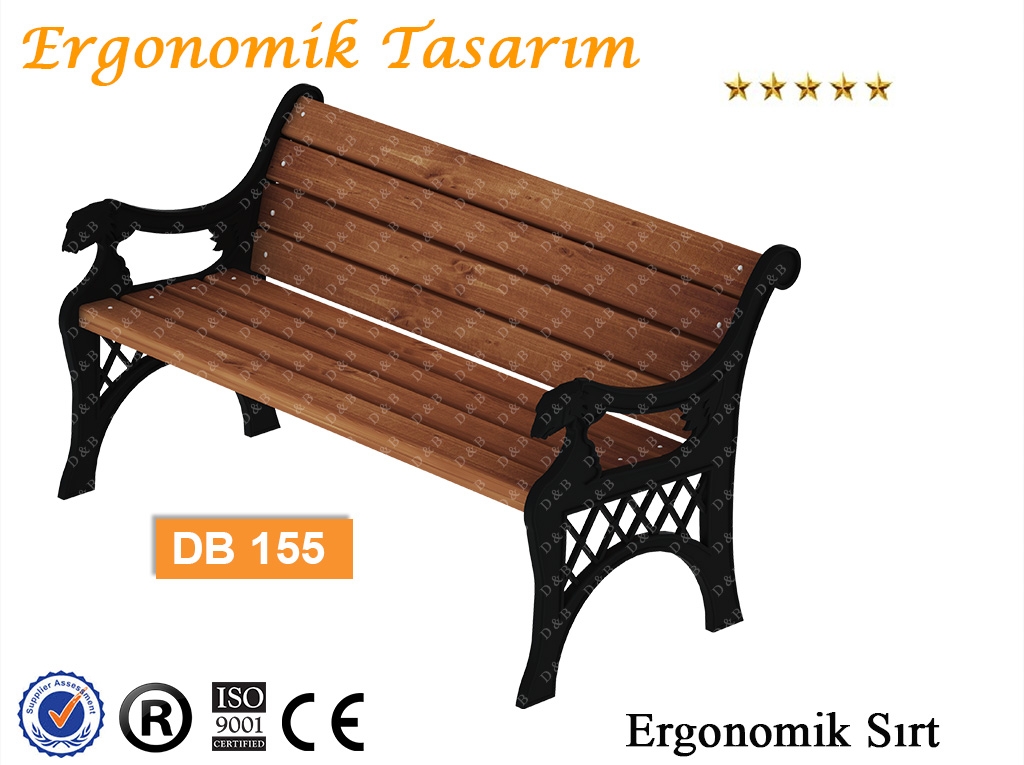 DB 155 Sitting Benches, outdoor fitness equipment, composite bench ...